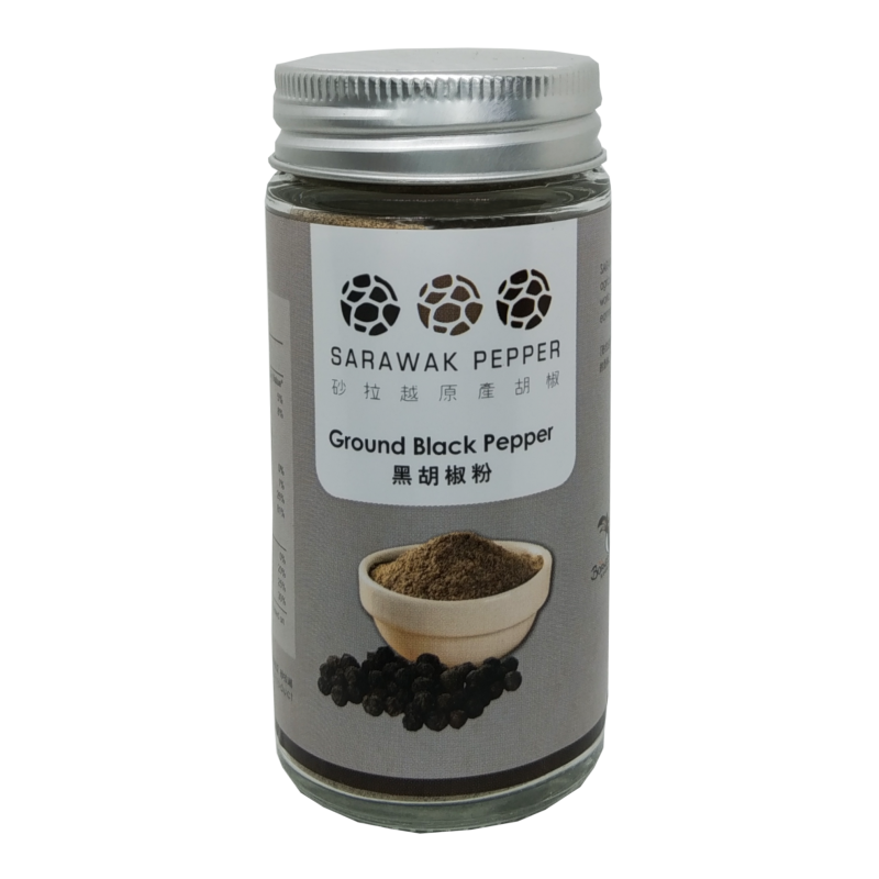 SARAWAK GROUND BLACK PEPPER 40G – Brave Tristar Sdn Bhd